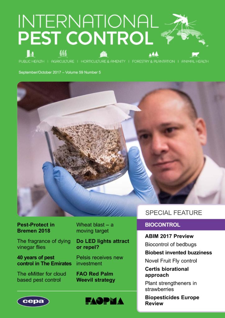 International Pest Control – September/October 2017 – Vol 59, Nr.5 ...